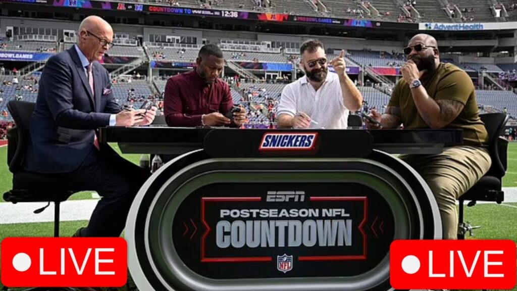 Postseason NFL Countdown LIVE On ESPN | Ryan Clark & Swagu On Super ...