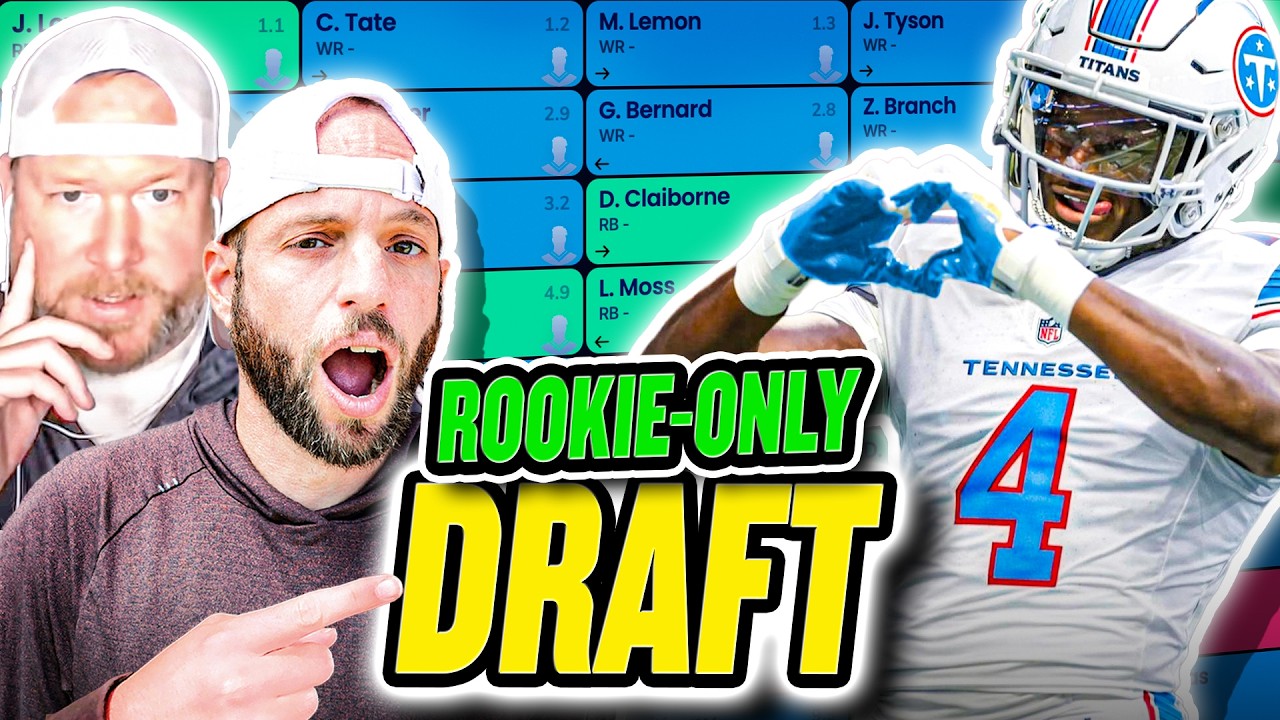 2026 Rookie-Only Fantasy Draft | NFL Draft Prospect Breakdown