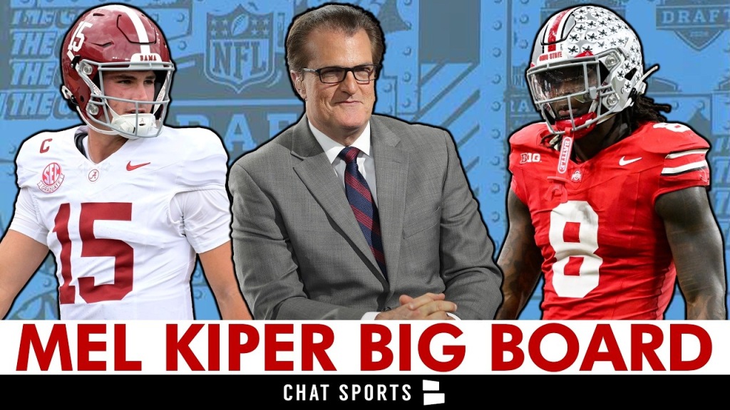Mel Kiper 2026 NFL Draft Big Board: NEW Top 25 NFL Draft Prospects ...