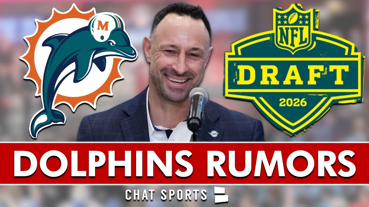 Miami Dolphins NFL Draft Rumors Are HEATING UP! Dolphins Draft Intel ...