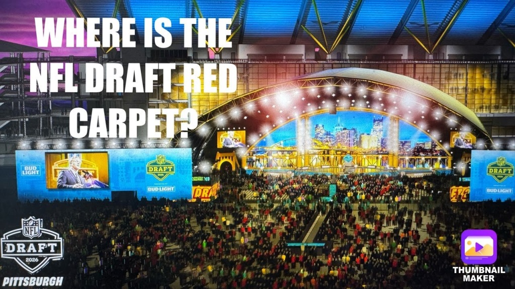 2026 NFL Draft Red Carpet: Zennie Abraham Intros New NFL Draft Red ...